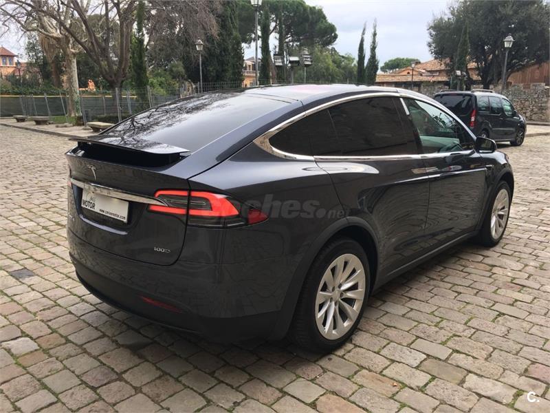 TESLA model x 4x4 100d 4wd Eléctrico / Híbrido de color Gris / Plata ...