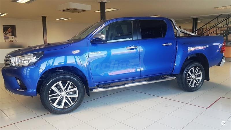 TOYOTA hilux pick up 2.4 d4d cabina doble vxl Diesel de km0 de color Azul (Azul) en Salamanca ...
