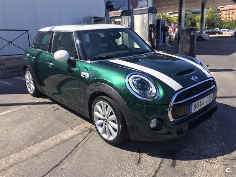 MINI cooper s 5 puertas automatico Gasolina Verde del 2015 con 29000km ...