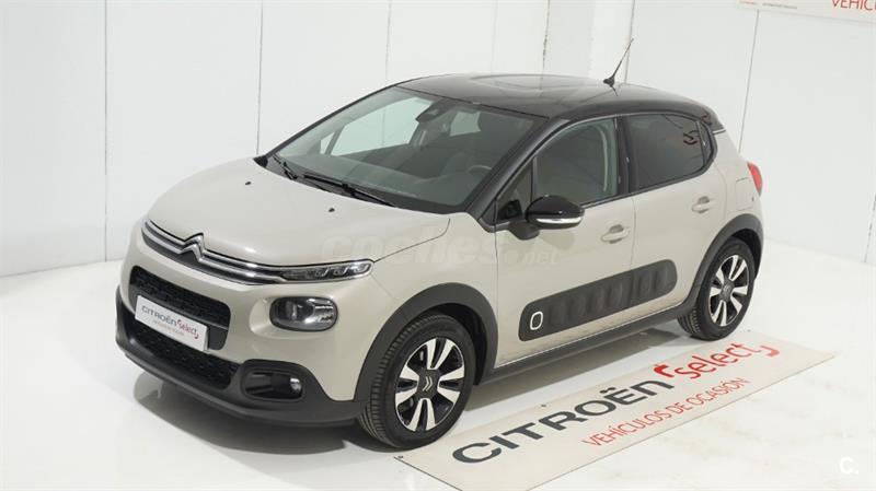 CITROEN c3 puretech 60kw 82cv shine Gasolina Beige (Beige (Beige-negro ...