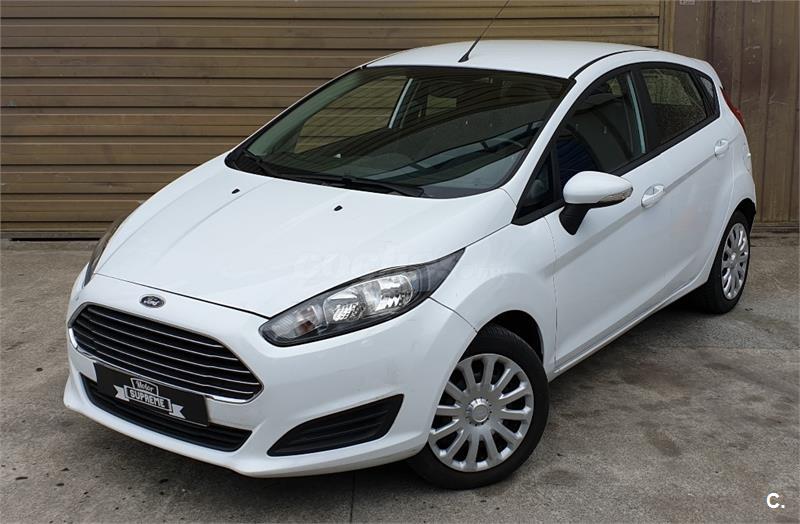 FORD fiesta 1.5 tdci 95cv trend 5p Diesel Blanco del 2015 con 146000km ...
