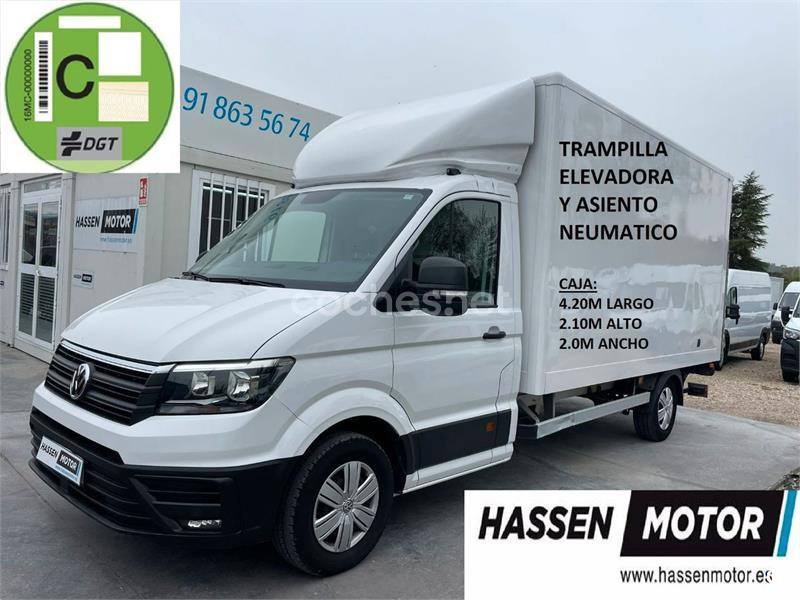 VOLKSWAGEN CRAFTER CHASIS CABINA 2.0TDI 140CV TRAMPILLA ELEVADORA (2018 ...