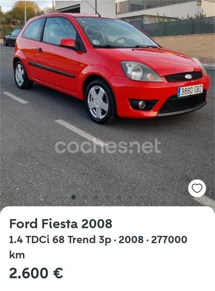 FORD Fiesta (2008) - 2.600 € en Madrid | Coches.net