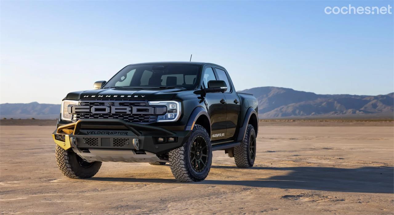 La Hennessey VelociRaptor 500 es una Ford Ranger Raptor con 500 CV ...