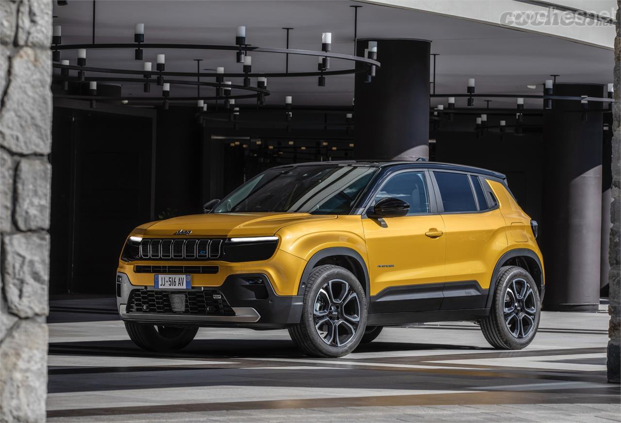Jeep Avenger: El más pequeño de la marca es eléctrico... o de gasolina ...