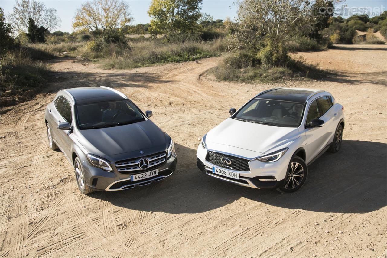 Mercedes-Benz GLA 220 d 4Matic vs Infiniti QX30 2.2d AWD | Noticias coches.net