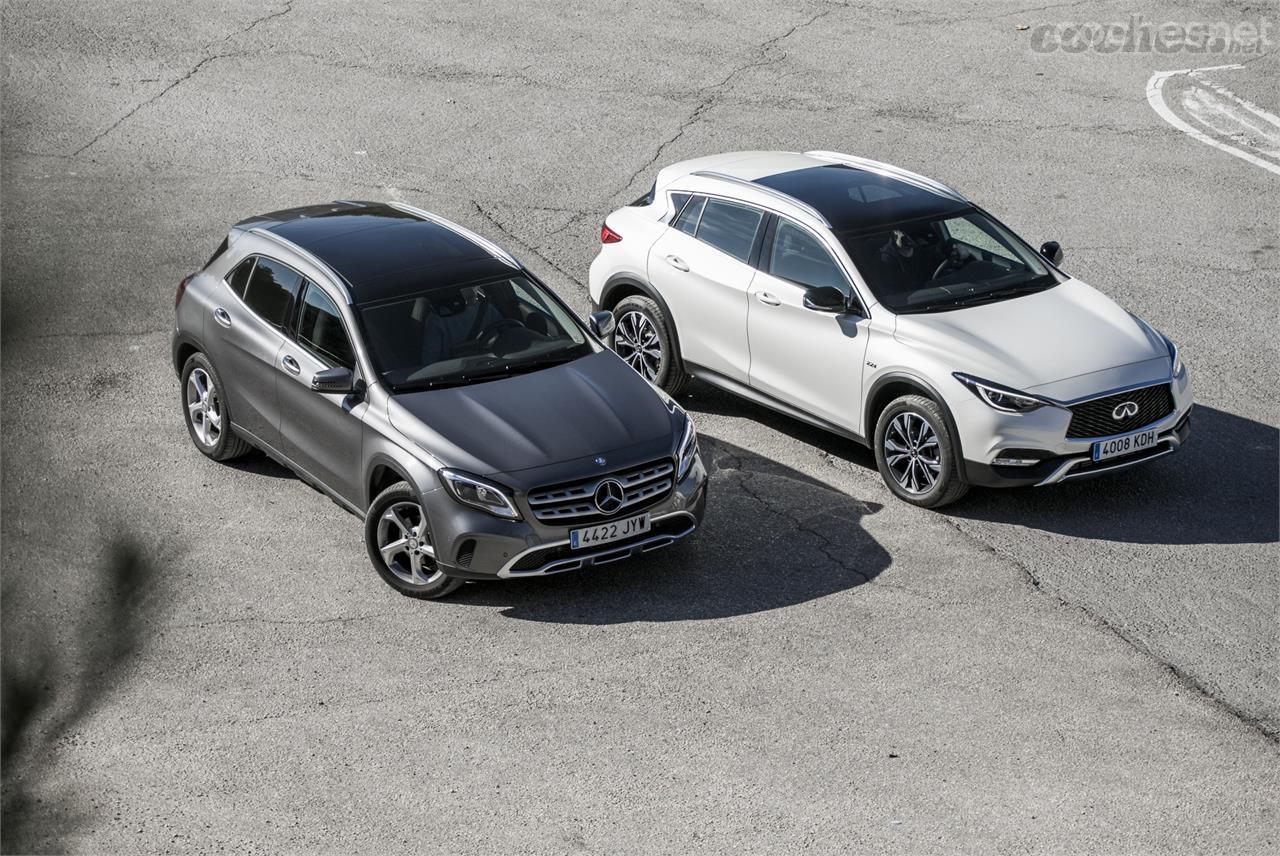 Mercedes-Benz GLA 220 d 4Matic vs Infiniti QX30 2.2d AWD | Noticias Coches.net