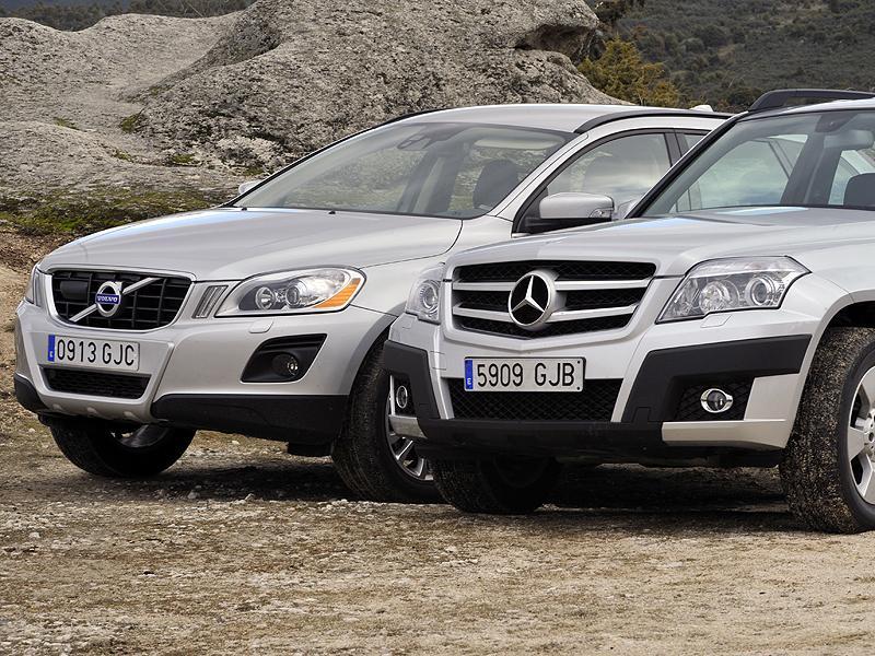 Mercedes-Benz GLK 320 CDi Vs Volvo XC60 D5 | Noticias coches.net