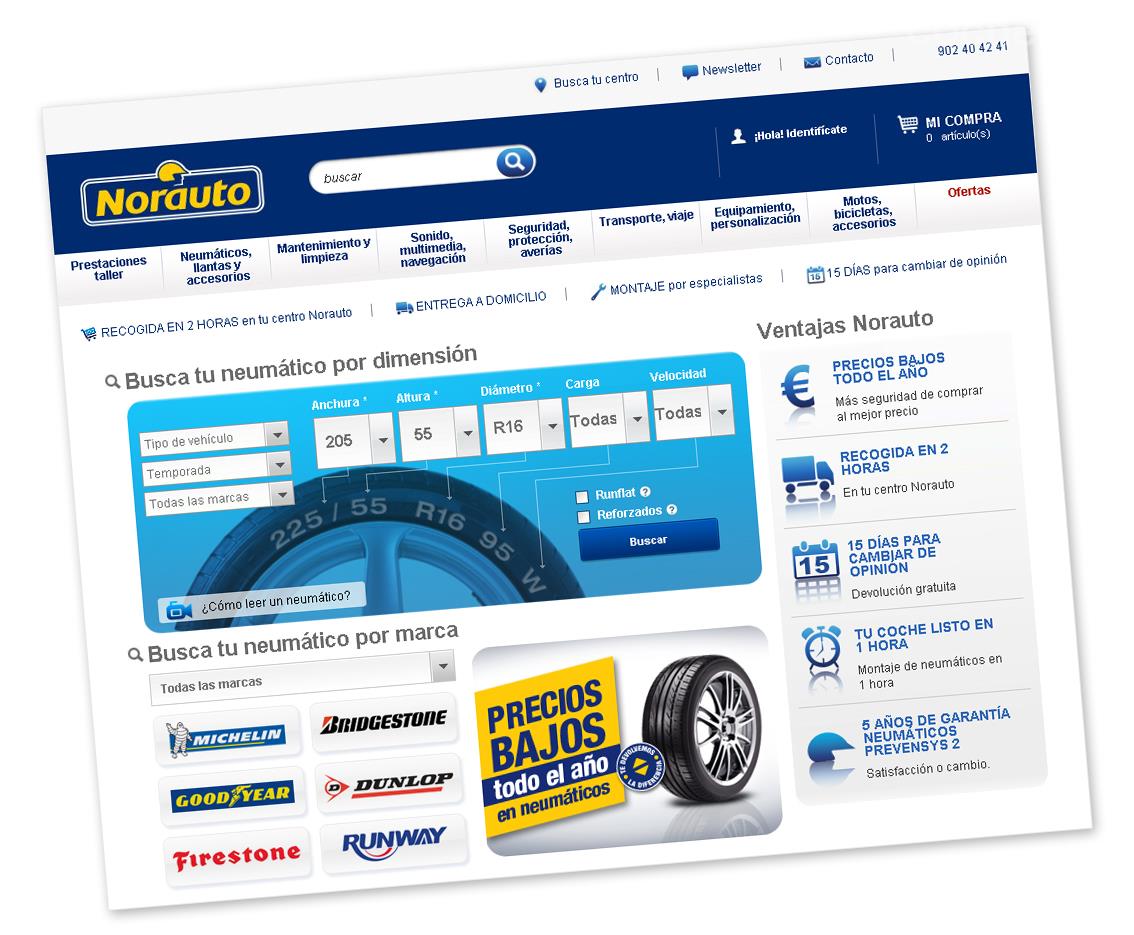 Norauto lanza su tienda online | Noticias coches.net