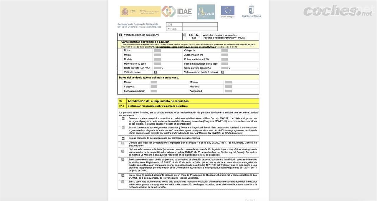 Plan Moves III: Requisitos, trámites y documentación | Noticias coches.net