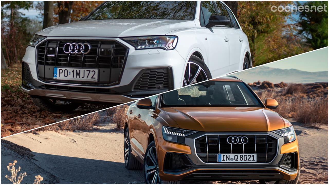 Audi Q7 vs Audi Q8: ¿Cuál interesa más? | Noticias coches.net