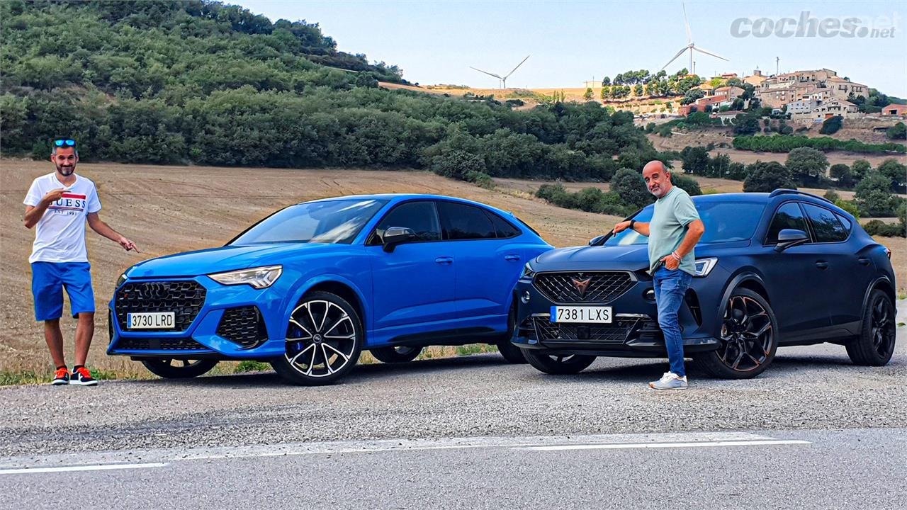 Audi RS Q3 Sportback vs CUPRA Formentor VZ5, ambos con el mismo motor 5 ...