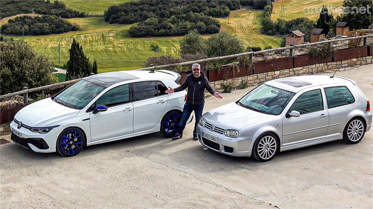 Volkswagen Golf R32 2003 vs Golf R 20 aniversario 2023 | Noticias ...