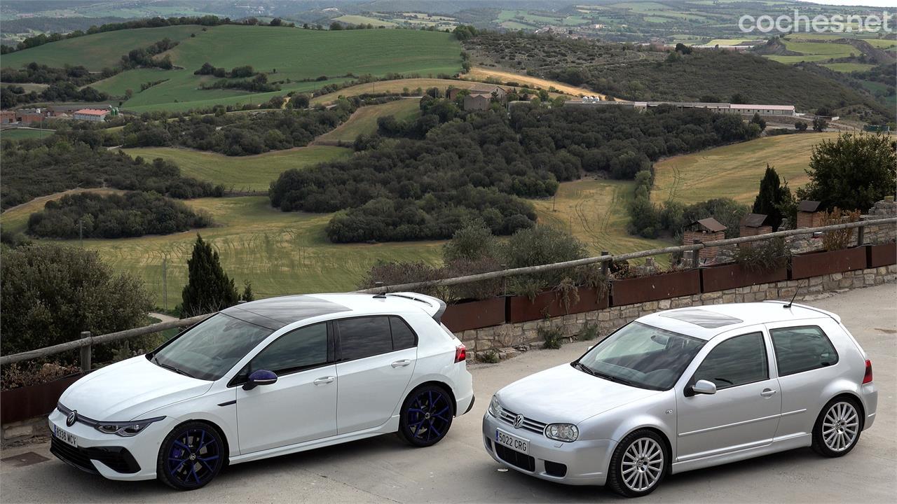 Volkswagen Golf R32 2003 vs Golf R 20 aniversario 2023 | Noticias ...