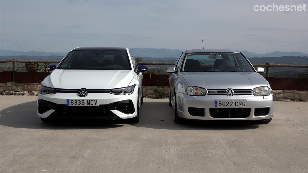 Volkswagen Golf R32 2003 vs Golf R 20 aniversario 2023 | Noticias ...