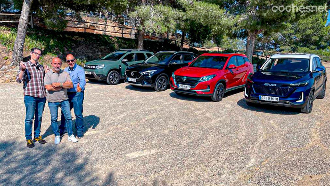 Comparativo: Cuatro SUV familiares por 20.000 € | Noticias coches.net