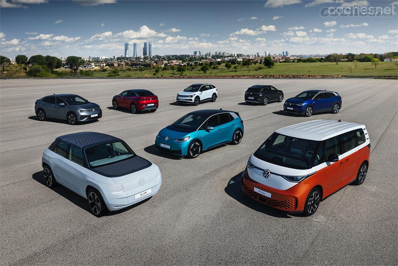Volkswagen presenta su familia completa de modelos eléctricos ID en ...