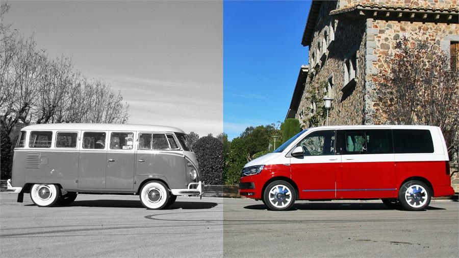 Volkswagen Multivan Generation Six vs T1 | Noticias coches.net